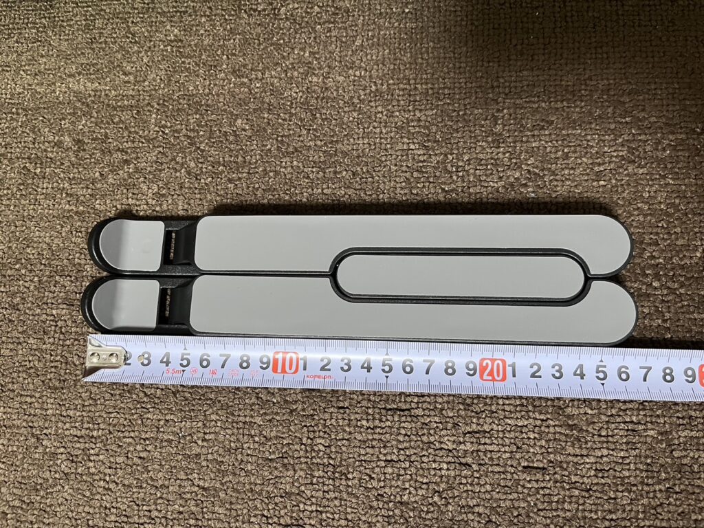 【レビュー】TRUNIUMノートパソコンスタンド（折りたたみ式ABS製）使ってみた | まちだブログ